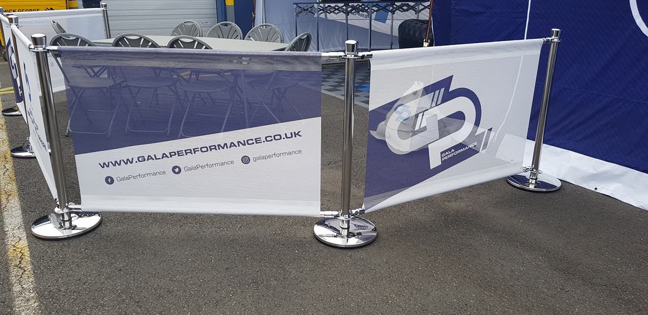 Custom Café Barriers for Outdoor Seating & Events | Gala Tent