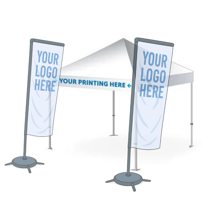 Branded Gazebo & Flag Bundles | Printed Event Display Packages