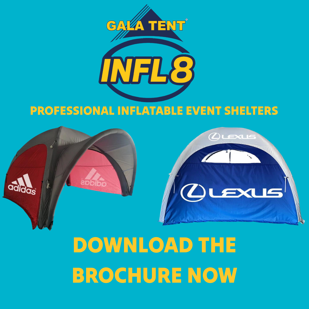 Meet the Gala Tent INFL8 Inflatable Event Shelter | Product Launch