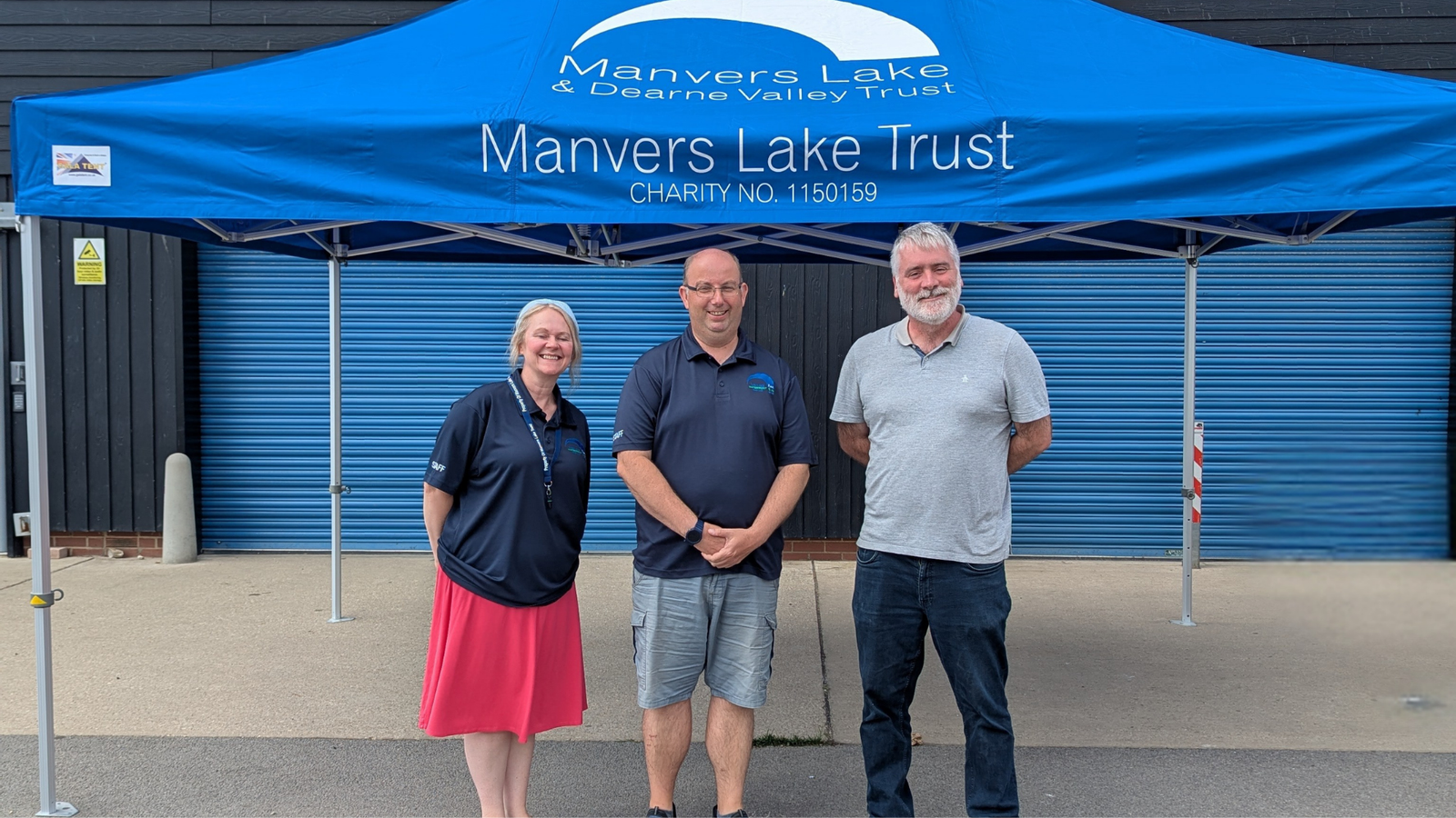 Gala Tent Donates Branded Gazebo to Manvers Lake Trust | Read More Now